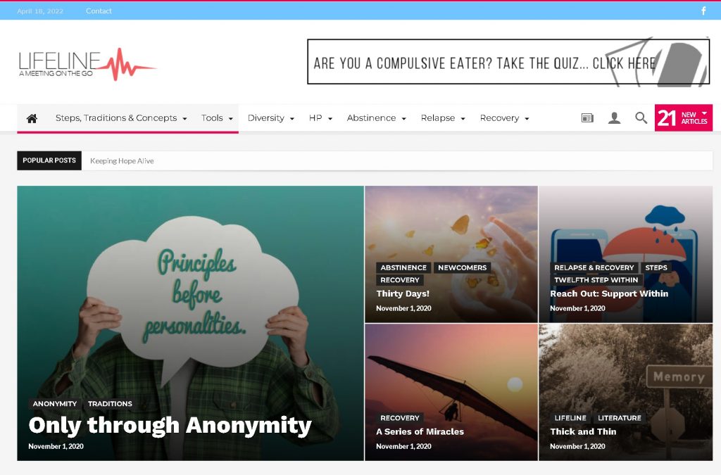 Newsletter – CT Overeaters Anonymous